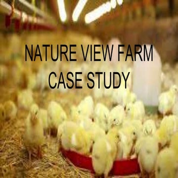 Nature view farm case study | PPTX