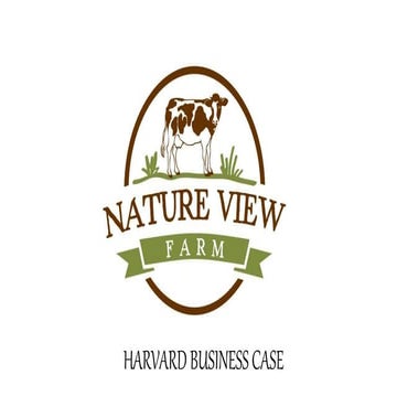 Natureview Farm Inc. Harvard Business Case | PPTX