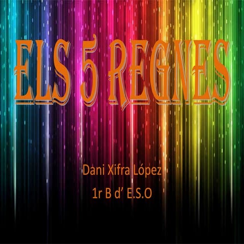 Natus 5 regnes | PPTX