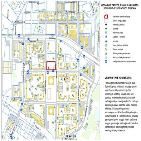 Naujas skveras Pilaitėje | PPT
