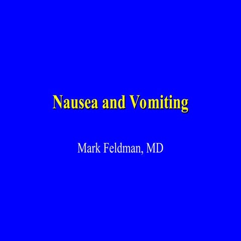 Nausea-vomiting.ppt kg GK kg GK kg GK kg ch kg GK | PPT