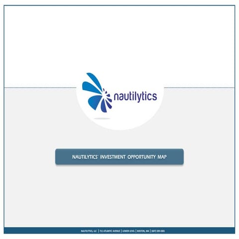 Nautilytics Investment Opportunity Map - Dynamic Mapping in Action | PPT