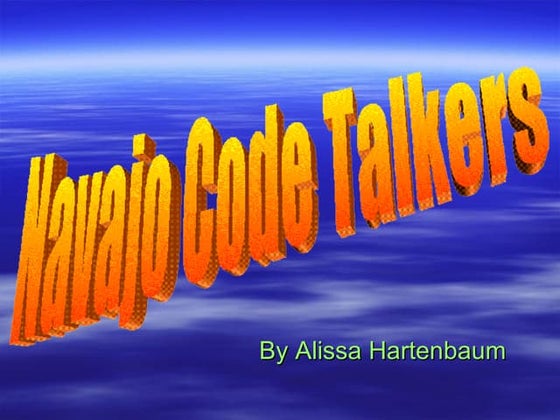 Navajo Code Talkers | PDF