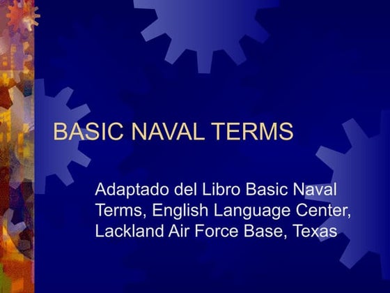 Basic naval terms | PPT | Sailing | Sports