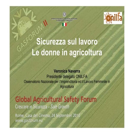 Veronica Navarra - La sicurezza delle donne | PDF | Human Resources ...