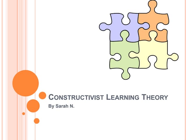 Constructivism - In Education | PPTX