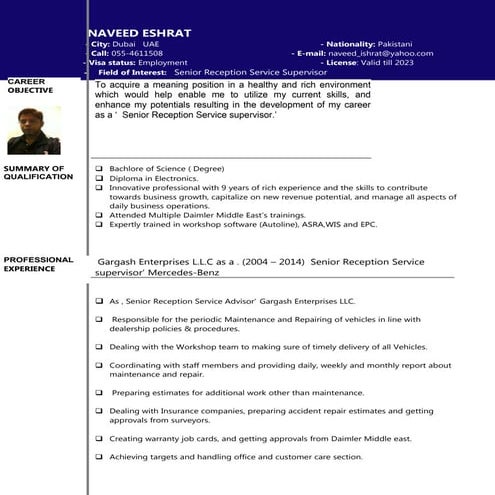 Naveed cv | DOC