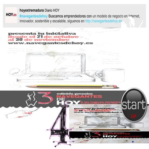 Navegantes de hoy start up edition.2011