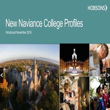 Naviance College Profile Pages | PDF