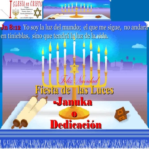 La fiesta de hanukkah! | PPTX