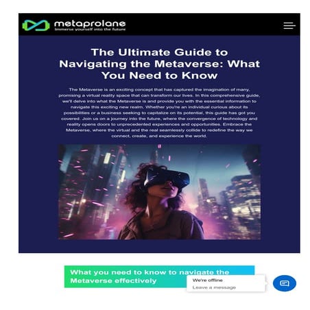 Virtual Hangouts: Navigating Social Spaces in the Metaverse | PDF