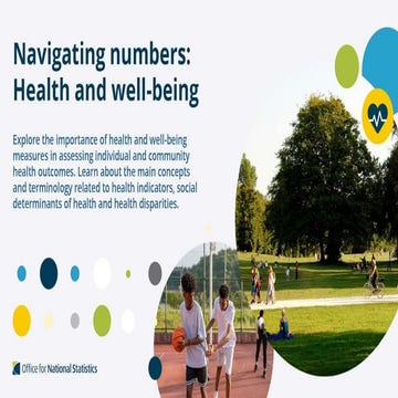 Navigating numbers: Health and well-being | PPT