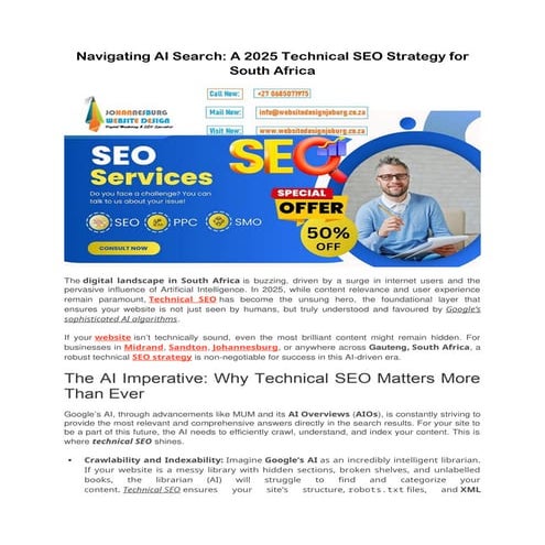 Navigating AI Search A 2025 Technical SEO Strategy for South Africa.docx