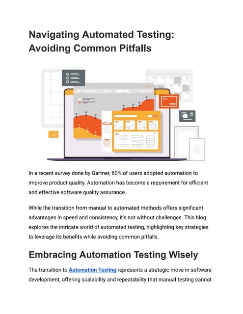 Navigating Automated Testing Avoiding Common Pitfallspdf