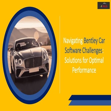 Navigating Bentley Software Challenges Solutions for Optimal ...