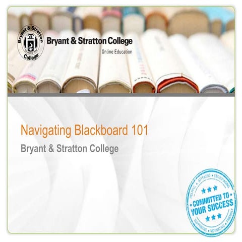Navigating Blackboard 101 Pptx
