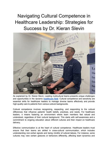 Cultural Competence in Health and Social care.pptx | Medical Health