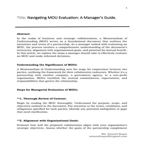 Navigating MOU Evaluation & A Manager's Guide.docx