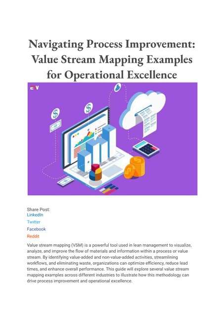 Value Stream Mapping Consulting With Group50 | PDF