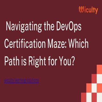 Navigating the DevOps Certification Maze Which Path is Right for You ...