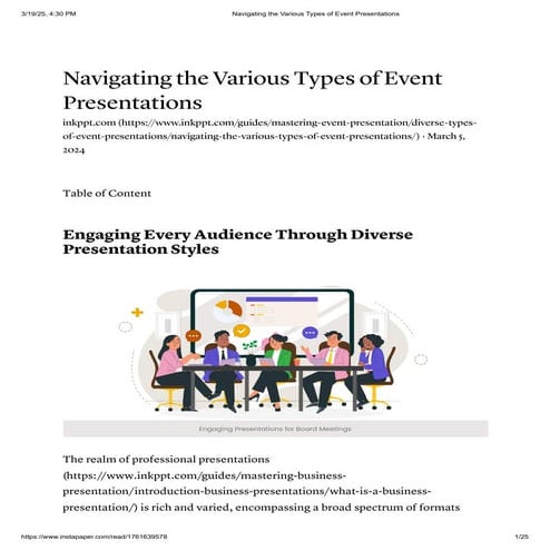 Navigating the Various Types of Event Presentations.pdf