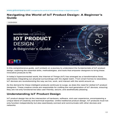 Navigating the World of IoT Product Design A Beginners Guide.pdf