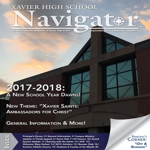 Navigator: September 2017 | PDF | Secondary Education | Education