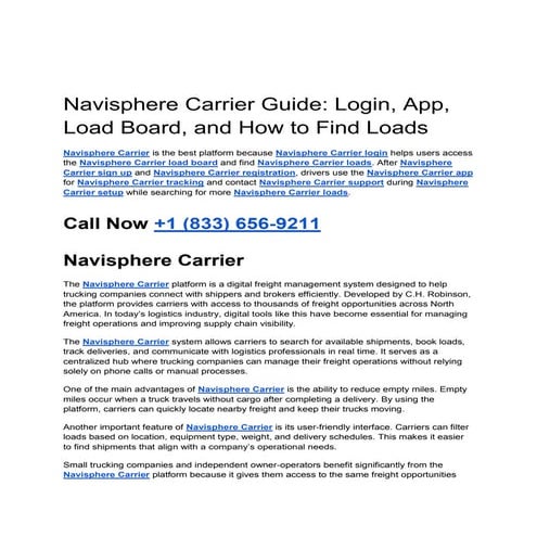 OPIS Overview Brochure | PDF
