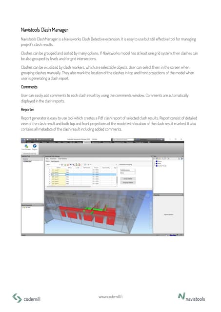 5 Steps of Generating Clash Report Using Navisworks | PPTX