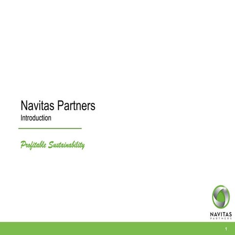Navitas partners intro 050413 | PDF