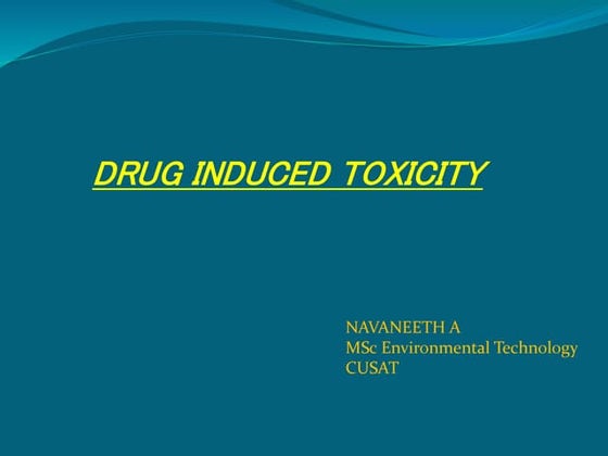 Classification of Poisons | PPT