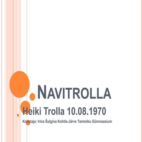 Navitrolla | PPTX
