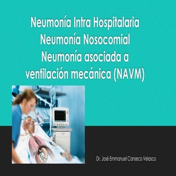 Paquete prevención Neumonia Asociada a Ventilación mécanica | PPTX