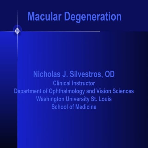 Macular Degeneration | PPT