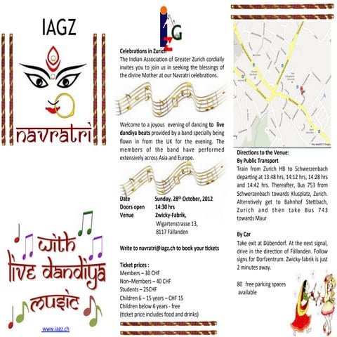 Navratri brochure 2012 | PDF