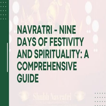 Navratri is here and so is the fasting ritual with everlasting devotion ...