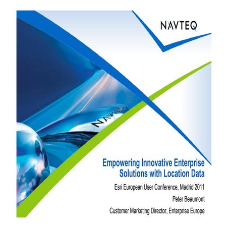 Empowering innovative Enterprise Solutions with Location Data | PDF