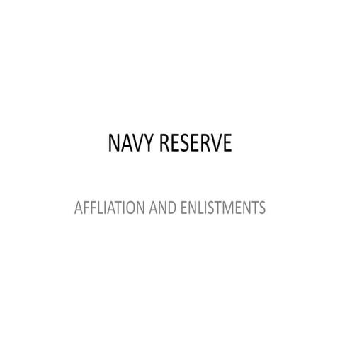 Navy reserve power_point | PPTX