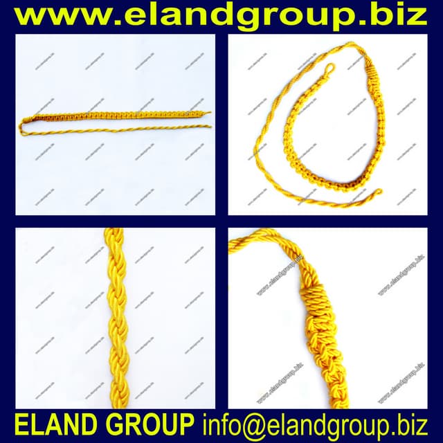 Navy uniform braided lanyard | PDF | Needlework | Arts and Crafts