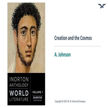 Creation and the Cosmos Notes (Powerpoint) | PPT