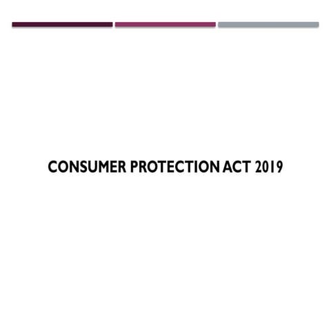 Law consumer protection act MA HRM .pptx