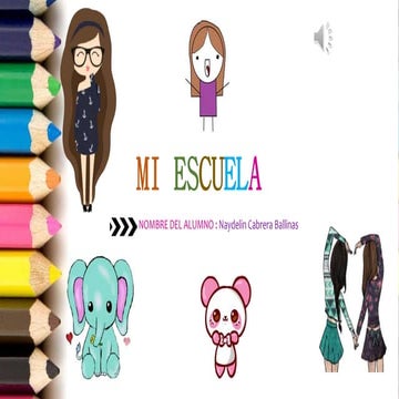 Mi escuela y yo | PPT