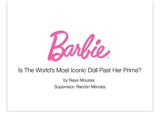 Barbie Insights | PDF