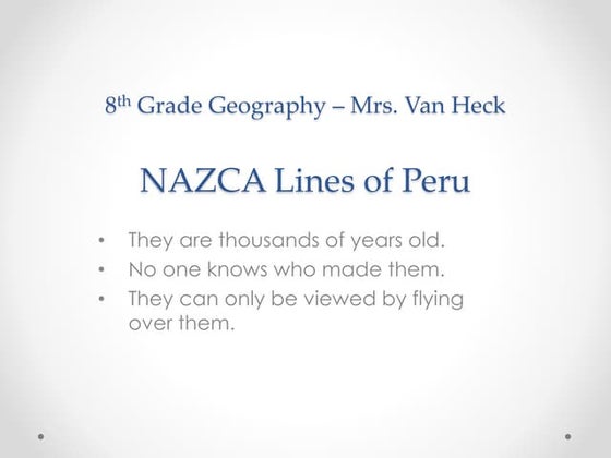 Nazca lines | PPT