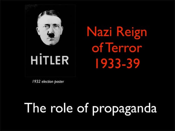 Nazi Propaganda | PPT
