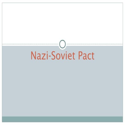 Nazi soviet | PPT | Death, Injury, or Military Conflict | Sensitive Topics
