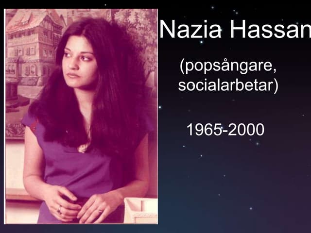Nazia Hassan Son Now