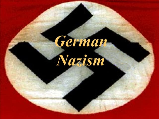 Chapter 3 nazism and rise of hitler ,class 9 | PPTX