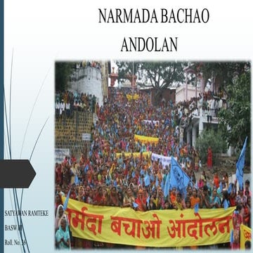 Narmada Bachao Andolan | PPTX