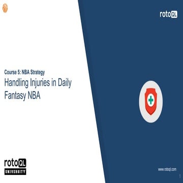 NBA: How to Handle Injuries in the NBA | PPT | Free Download